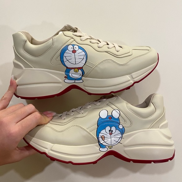 Gucci | Shoes | Gucci X Doraemon Rhyton Sneakers | Poshmark